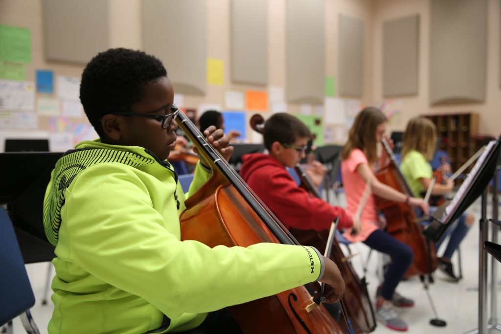 2018 Middle School Instrument Selection Night - Moran Elementary School